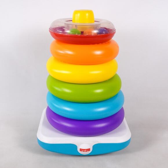 Fisher-Price | Toys | Fisher Price Rock A Stack Colorful Rings Baby ...